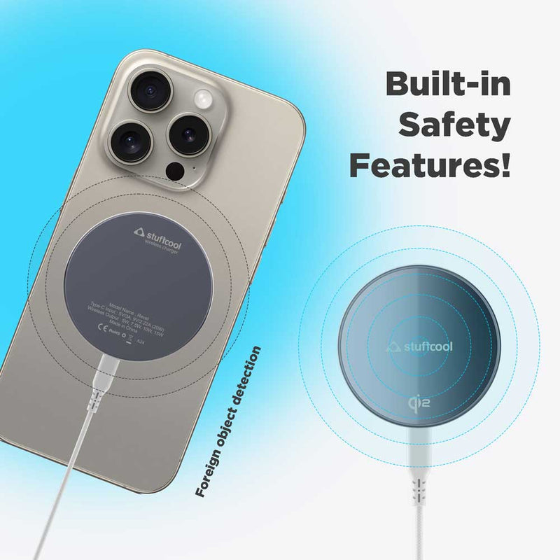 Revel Magnetic Wireless Charger with Qi2 Certification (Not powerbank ...